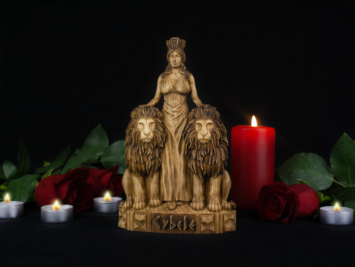 Goddess Cybele, Greek sculpture Greek statue – Art Carving Shop