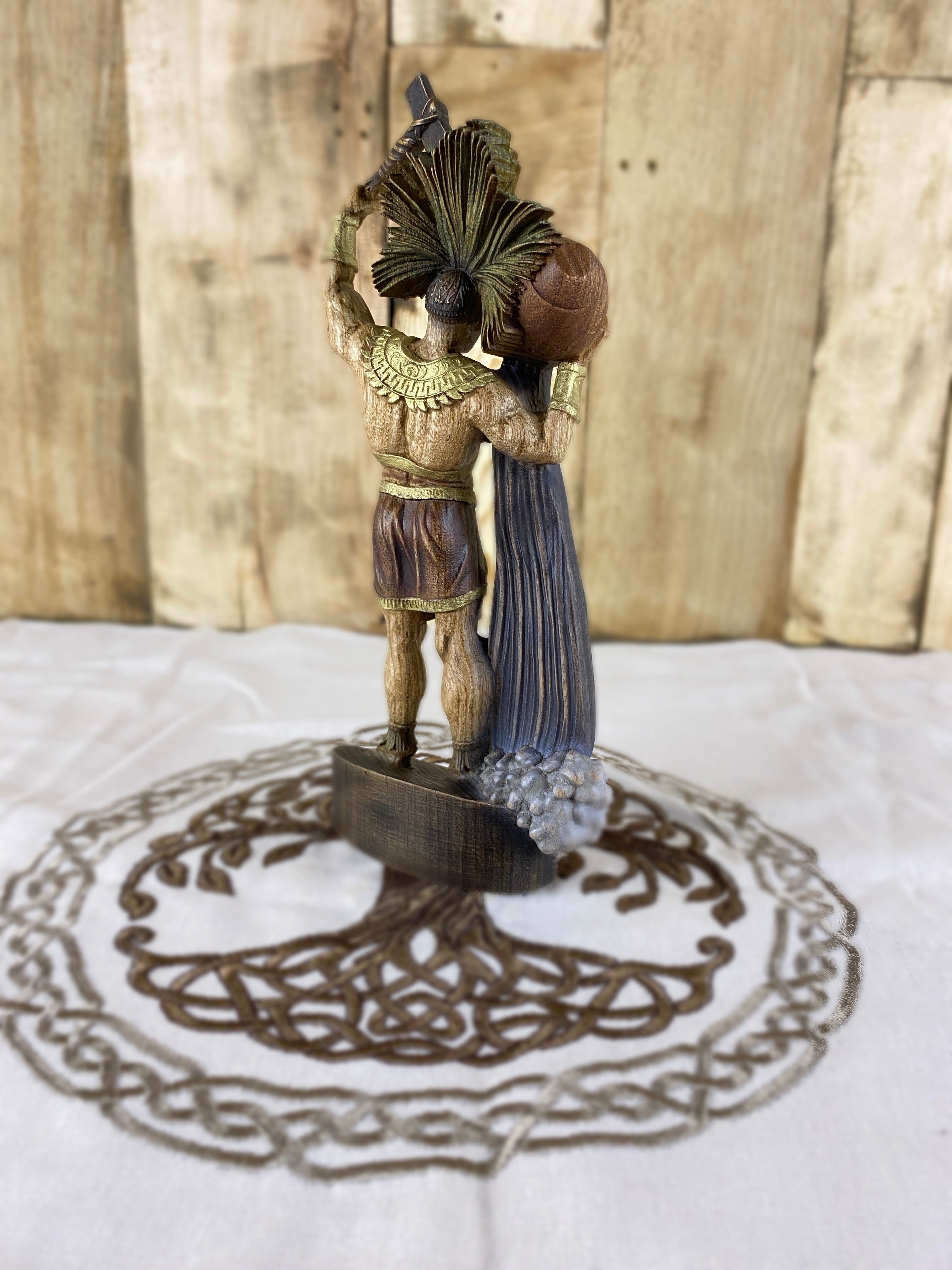 Tlaloc Aztec statue Tlaloc statue God rain Tlaloc god Aztec gods Godde ...