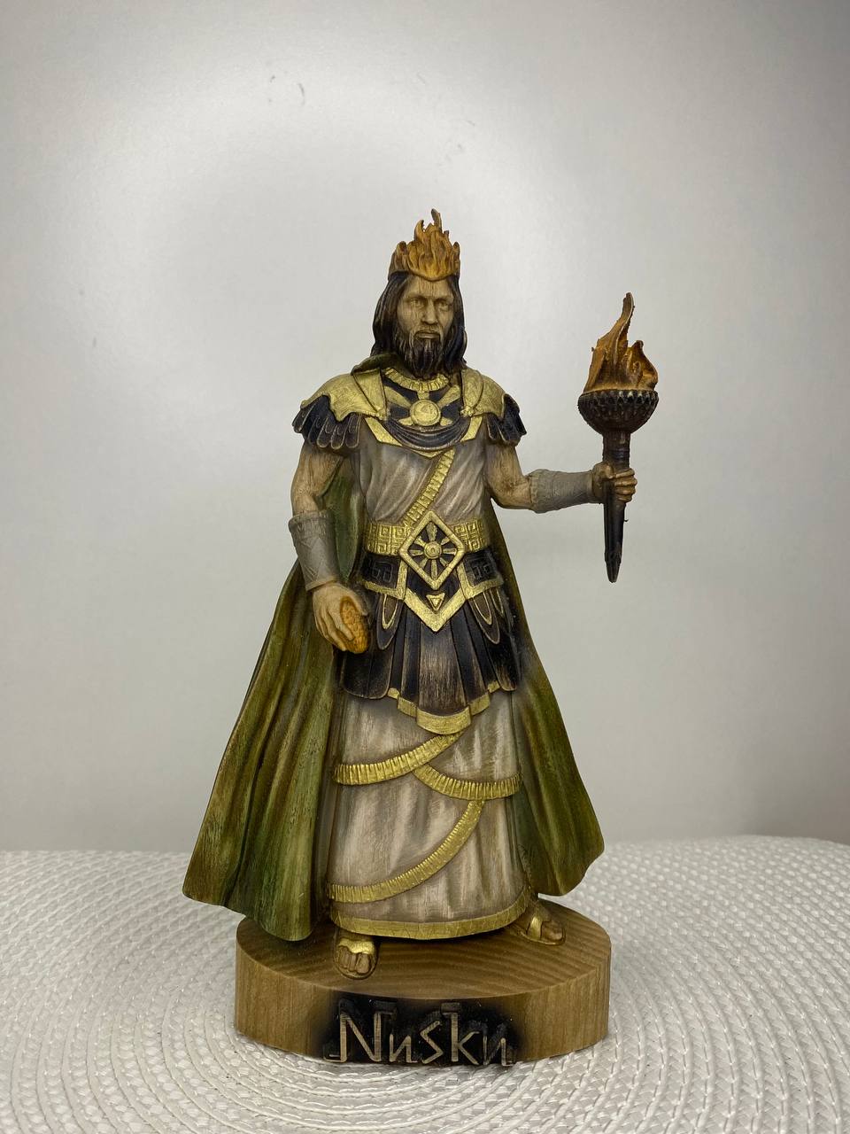 Nusku Statue: Sumerian Mesopotamian God of Fire and Light, Mithology ...