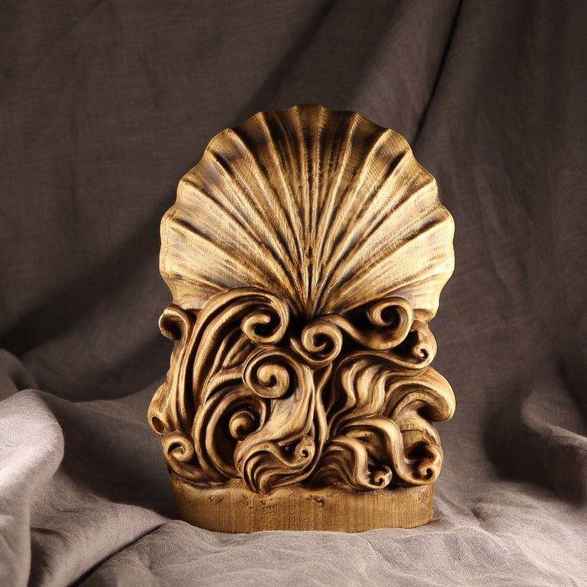 Aphrodite statue, Greek Birthing Goddess, Wooden statue – Art Carving Shop
