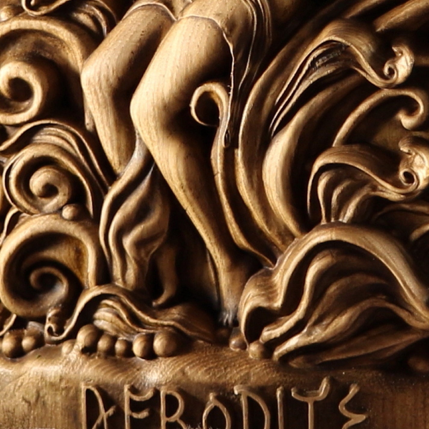 Aphrodite statue, Greek Birthing Goddess, Wooden statue – Art Carving Shop